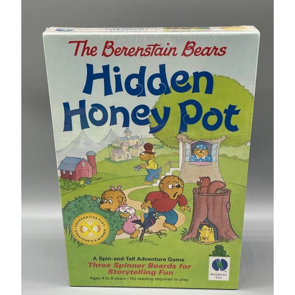 Harmony Toy | Toys | The Berenstain Bears Hidden Honey Pot Board Game ...